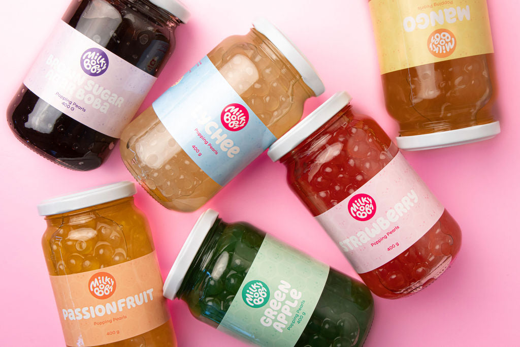 Pearl & Jelly Toppings – Milky Boba Bubble Tea NZ